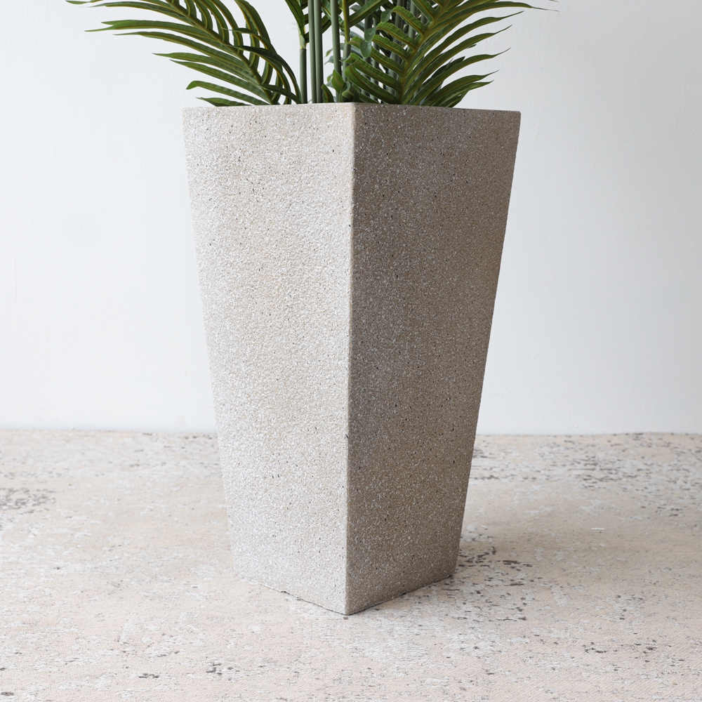 Casa y Estilo | Guatema | DECORACIÓN | Macetas | Maceta gris mediana ...